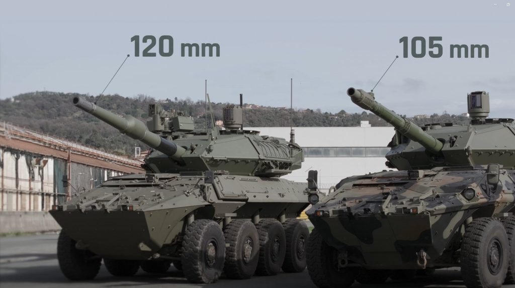 Iveco випробовує колісний танк Centauro II зі 105-мм гарматою