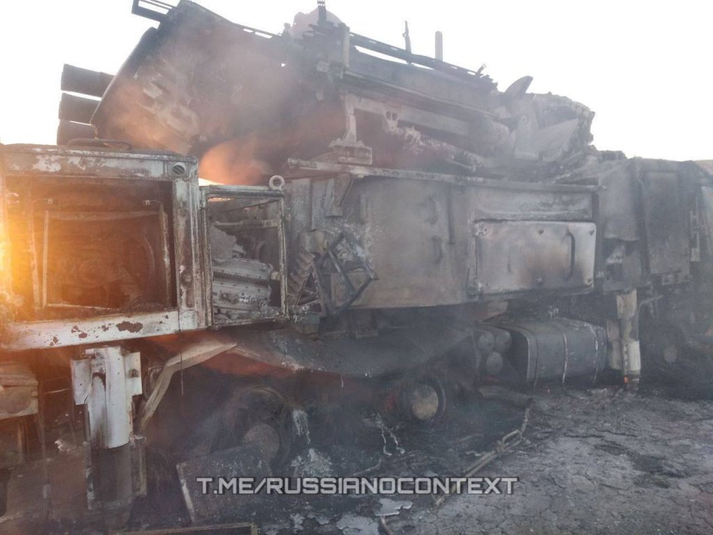 Ukrainian Forces Destroy Russian Pantsyr-S1 SAM in Kherson Region ...