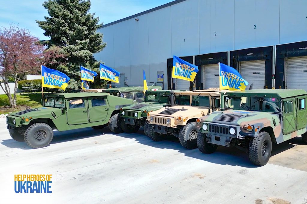"Help Heroes Of Ukraine" передав Силам оборони вже 40 "Хамві"