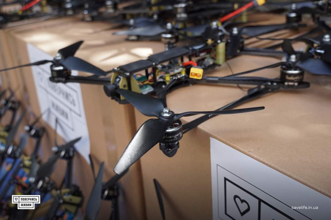 The first unit received interceptor drones from the Come Back Alive ...