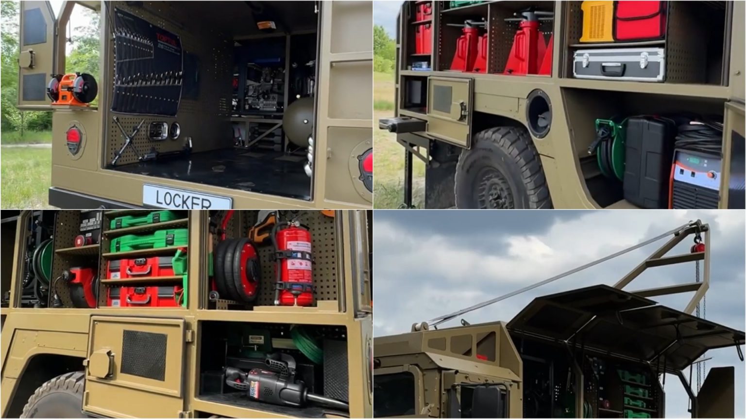 Ukrainian Design Bureau Creates Mobile Workshops on HMMWV Chassis ...