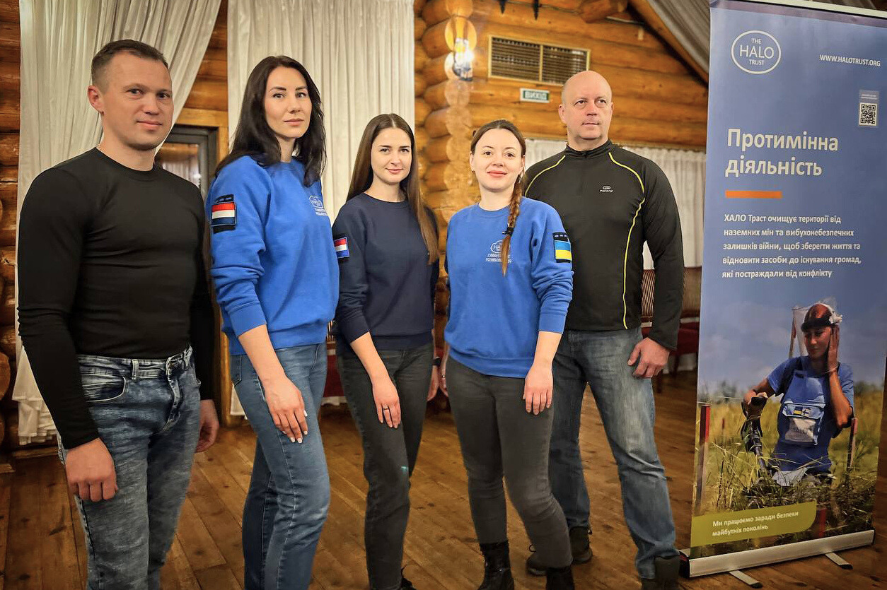 HALO Ukraine trains 600 humanitarian demining instructors