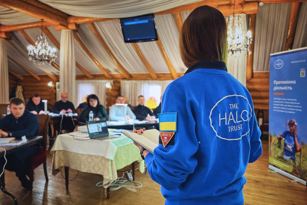 HALO Ukraine trains 600 humanitarian demining instructors