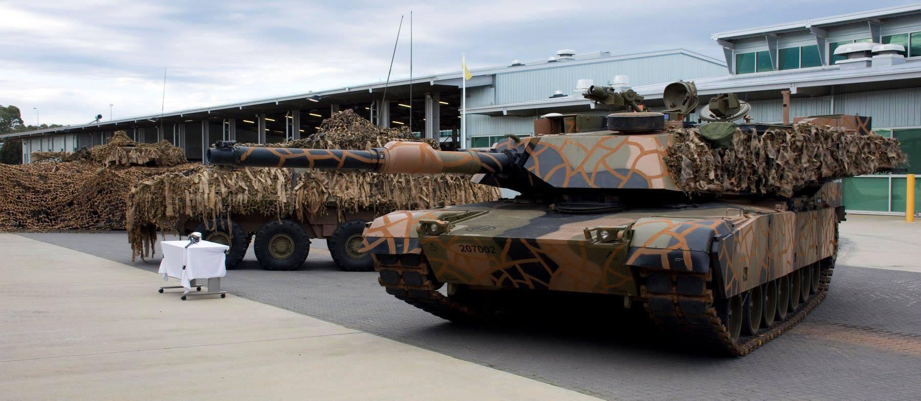 Австралійська армія отримала перші танки M1A2 (SEP) v3