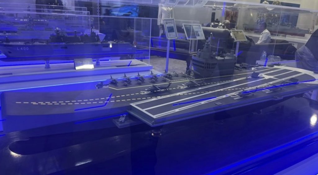 Turkey presents the project of the domestic aircraft carrier MUGEM - Militarnyi
