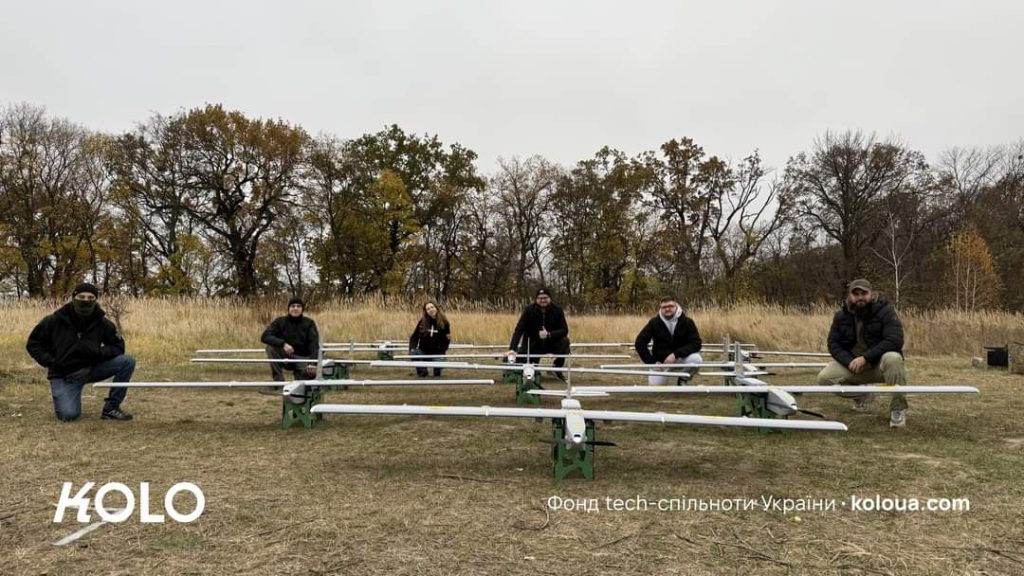 Ukrainian military received 12 Sych UAVs from KOLO Charity Foundation ...