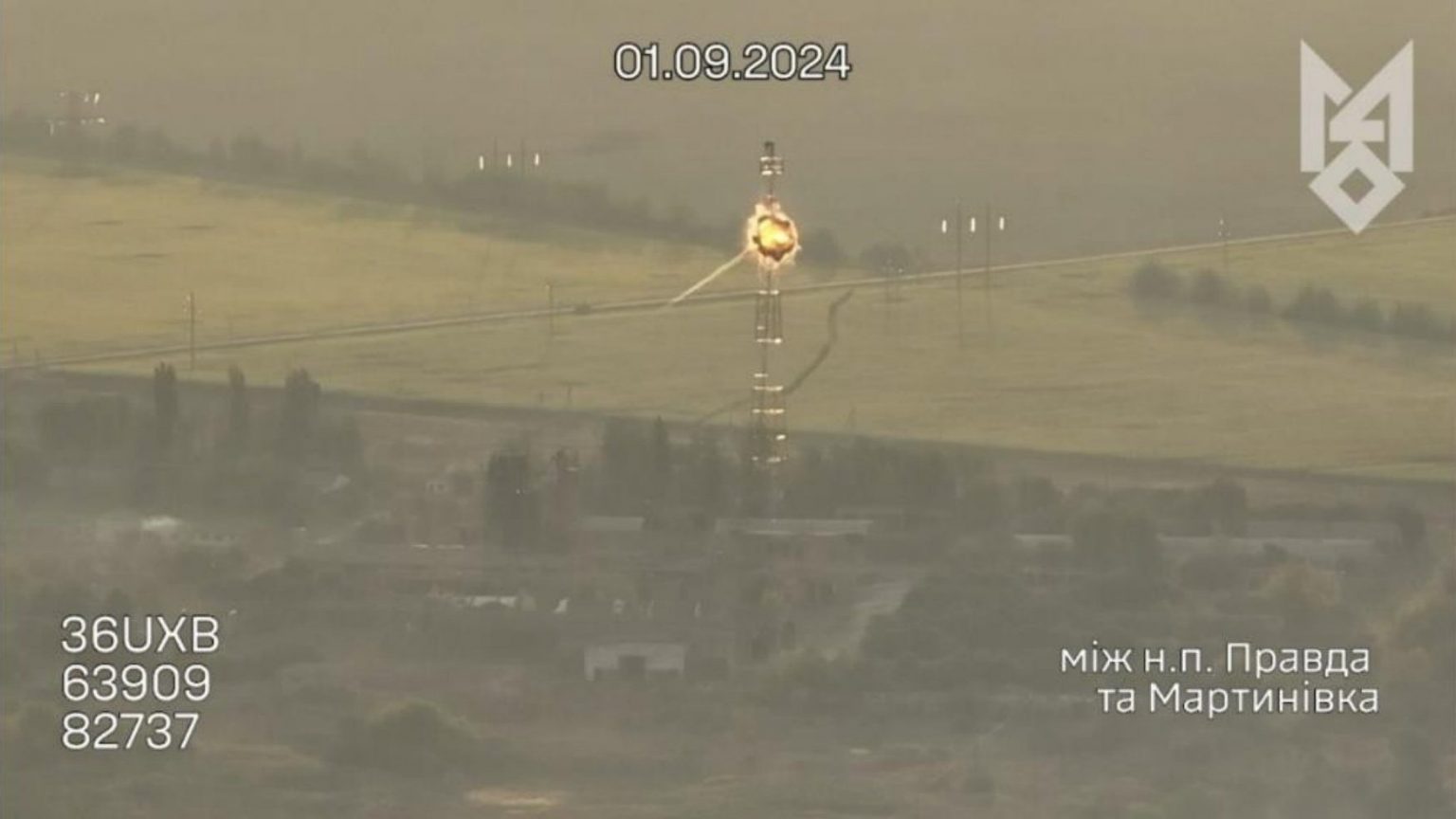 Ukrainian Armed Forces Master Laser Beam Guidance of Shells From UAVs