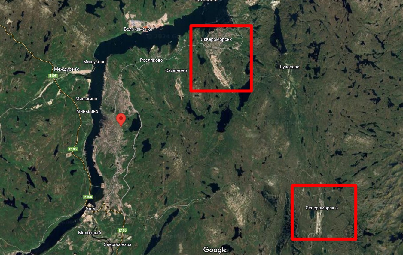 Explosions Reported Near Russian Northern Fleet's Severomorsk Naval ...