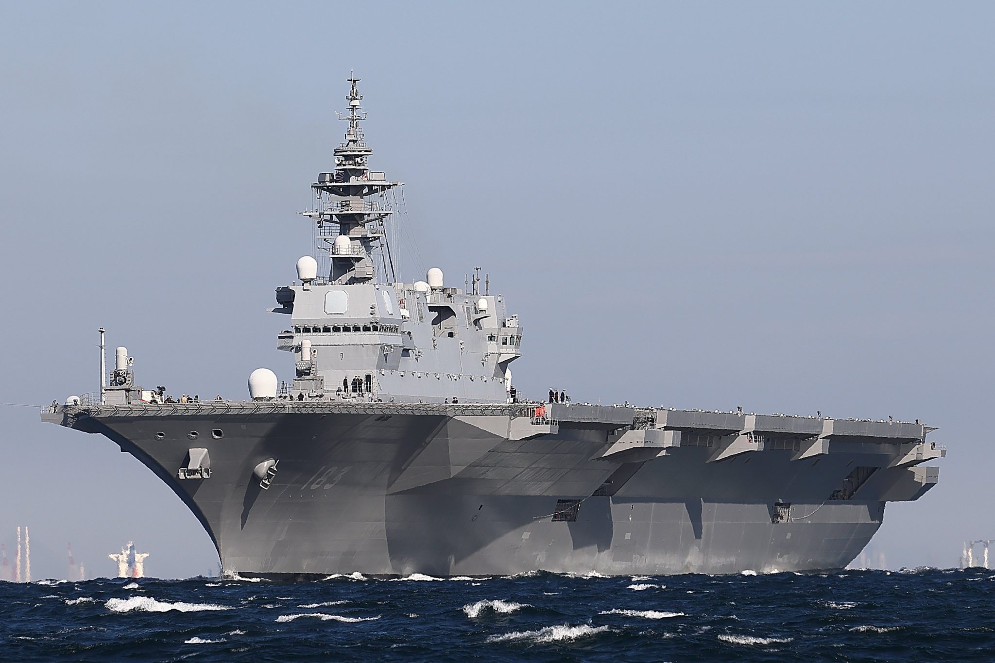 Japan modernizes the Izumo helicopter carrier into a light aircraft carrier - Militarnyi