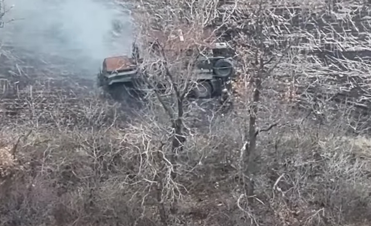 Magyar Birds destroyed three Akhmat armored vehicles - Militarnyi