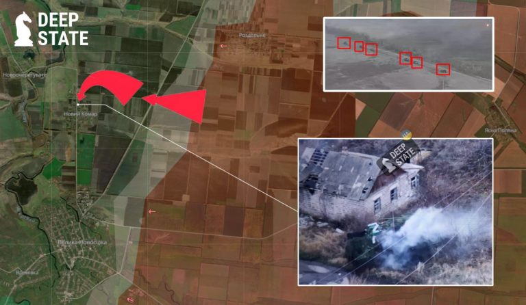Ukrainian Armed Forces drive invaders out of Novyi Komar village ...