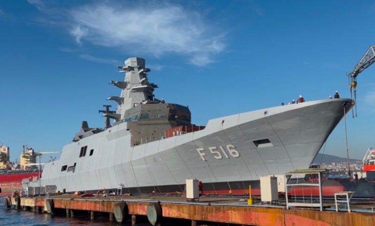 Turkey Launches the Fourth İstif Class Frigate - TCG İçel - Militarnyi