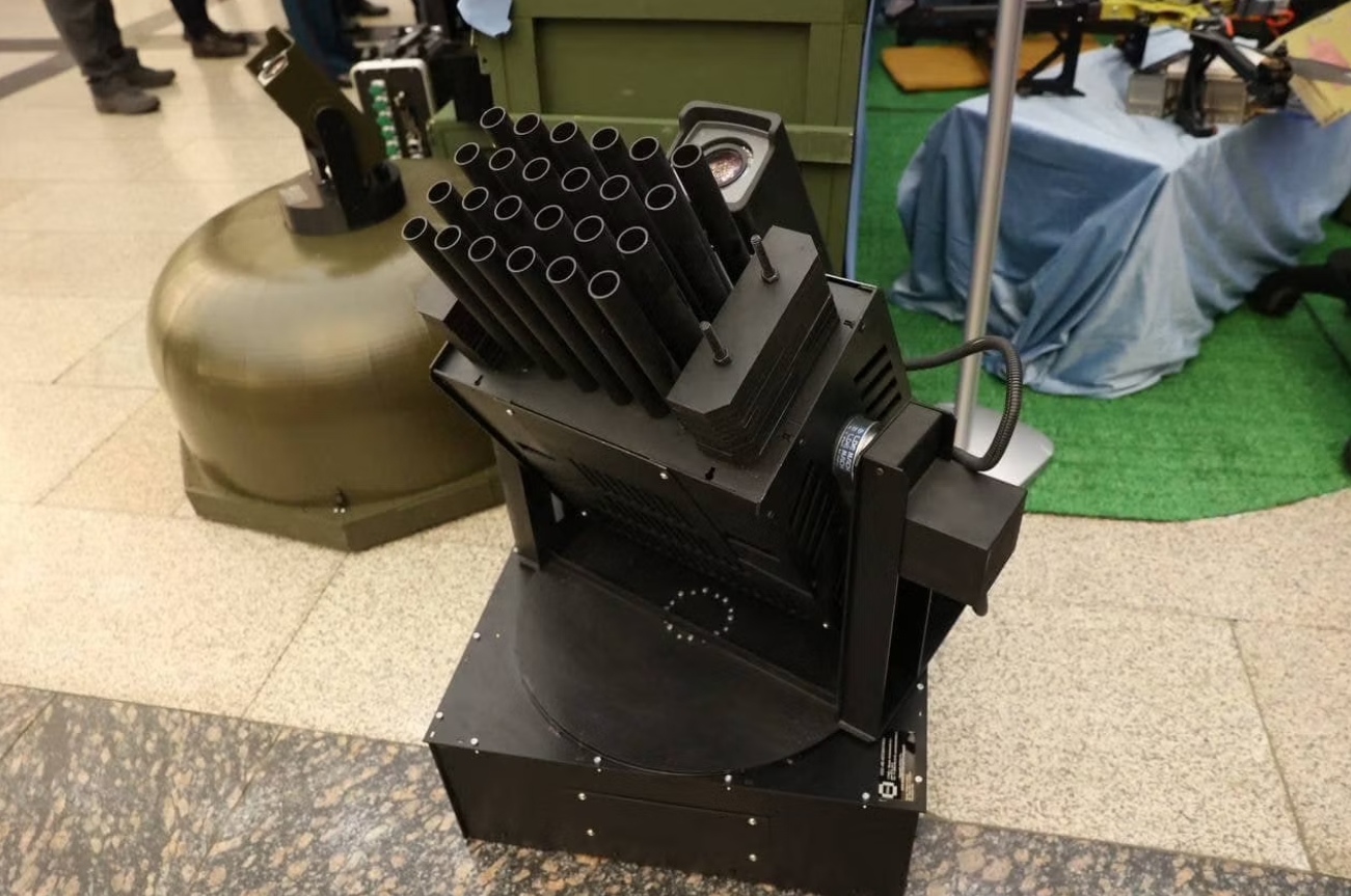 Russia Develops Anti-Drone System with 24-barrel Turret - Militarnyi