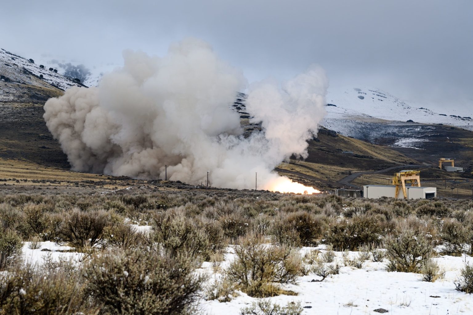 Explosion at Northrop Grumman Missile Factory in the United States ...