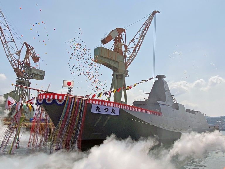 Mitsubishi Launches 11th Mogami-class Frigate for Japanese Navy ...