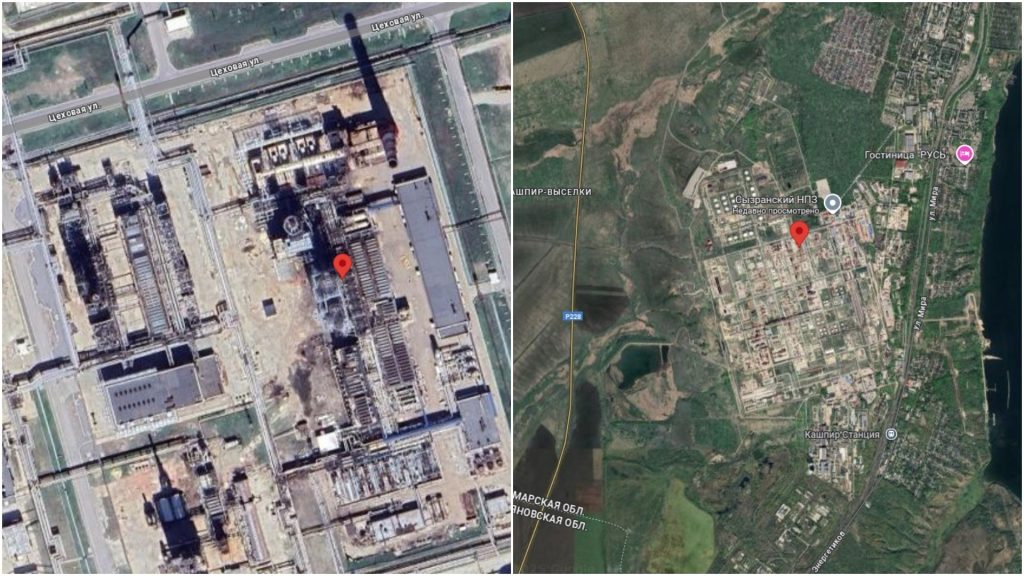 Ukrainian Drones Hit Key Unit at Russia’s Syzran Refinery