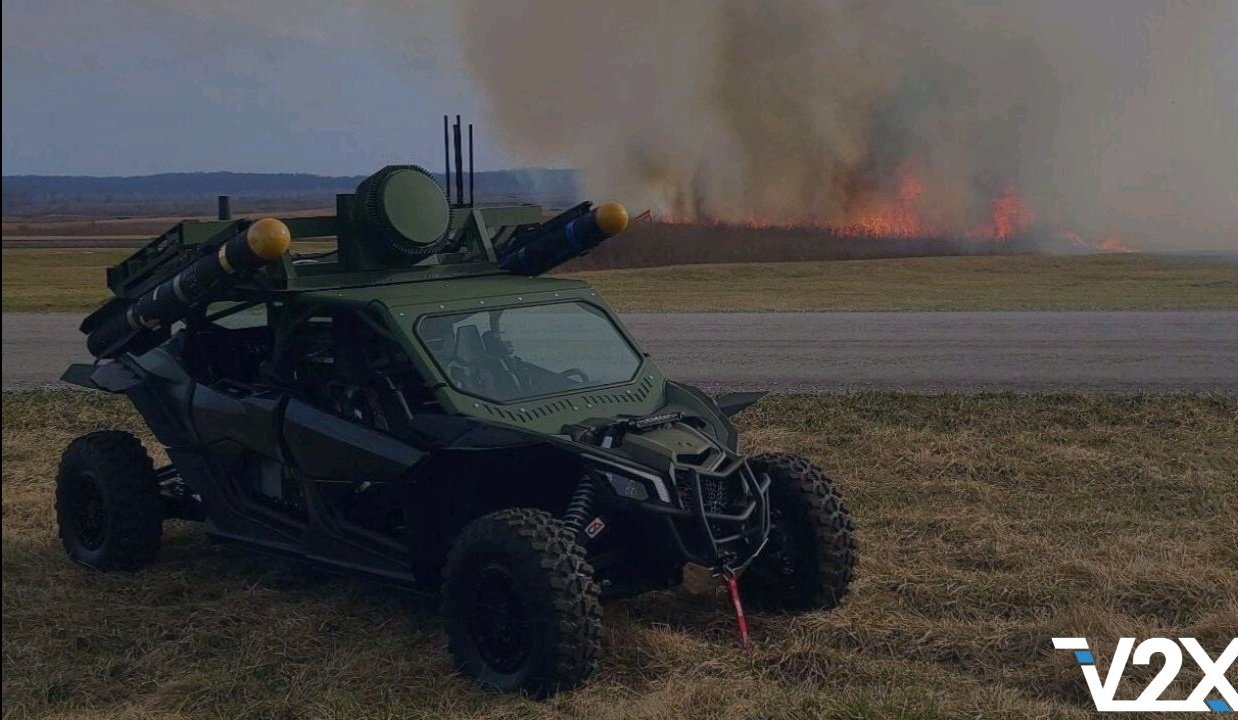 «Ракетне багі» проти дронів: у США показали систему ППО Tempest